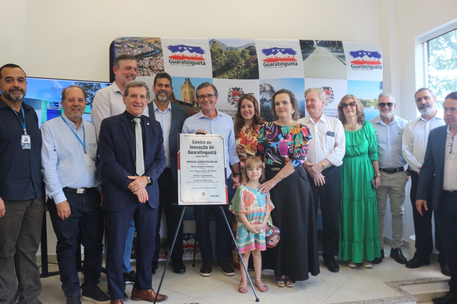 Prefeitura e a UNESP inauguraram o Centro de Inovação de Guaratinguetá ...